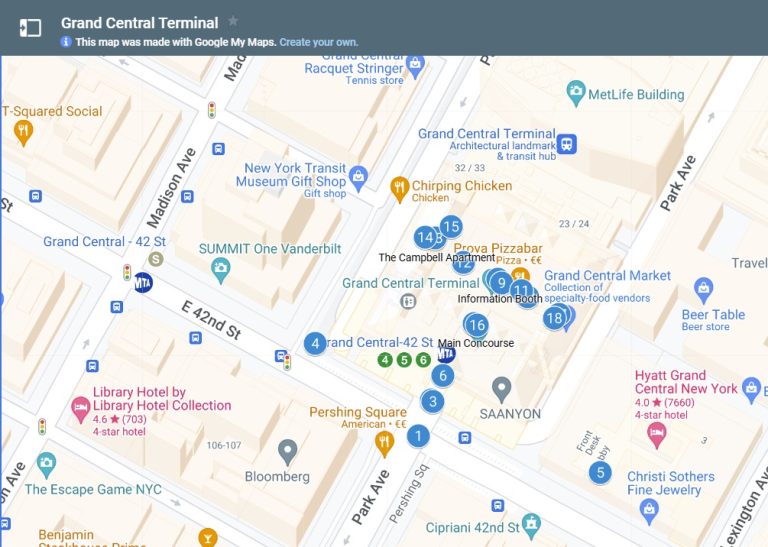 A Tour of Grand Central Terminal | Audio + Self-Guided