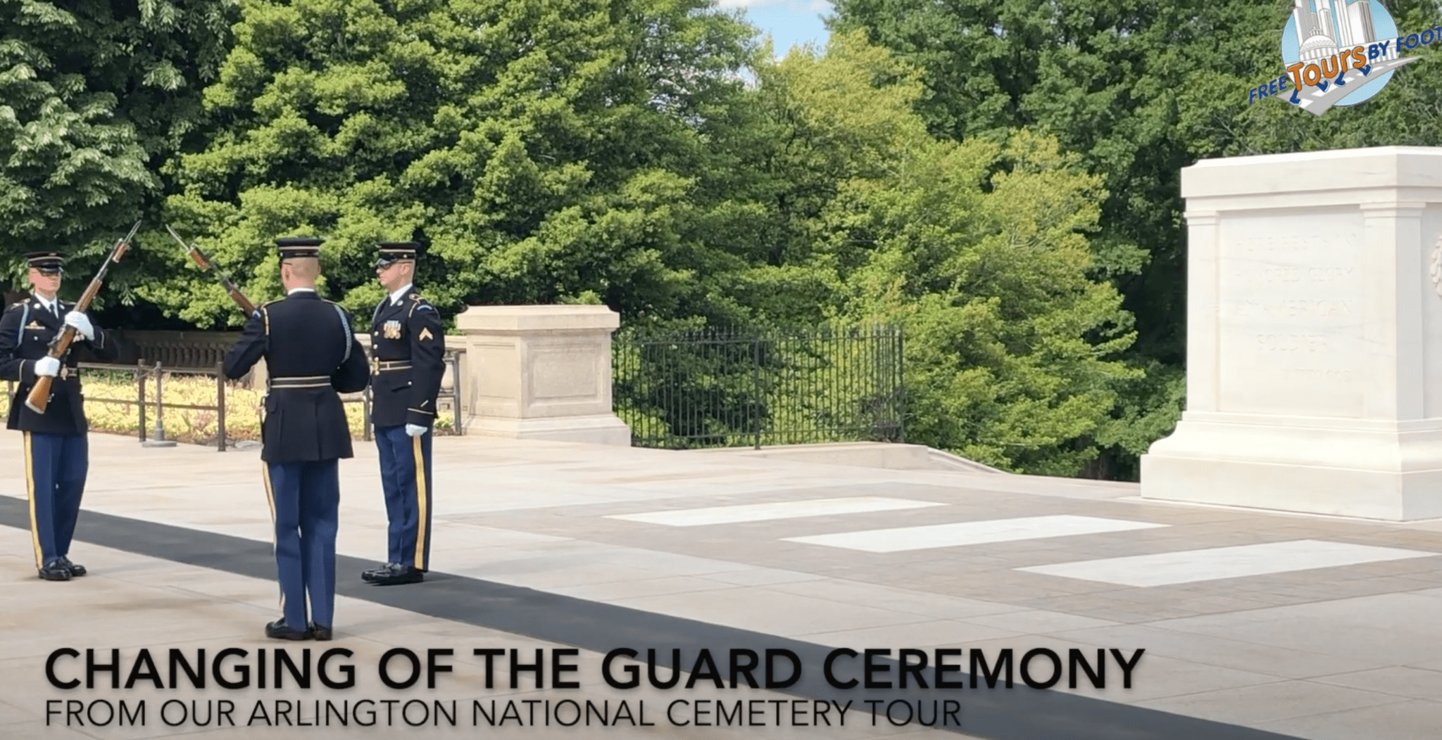 Changing of the Guard in Arlington Cemetery | (When, Where + Other Tips)