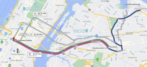 How to Get From LaGuardia Airport to Manhattan + Times Square