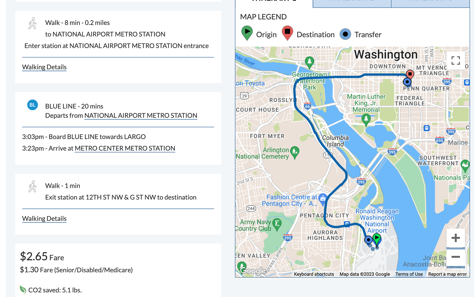 How to Get to and from DCA Reagan National Airport and Downtown DC