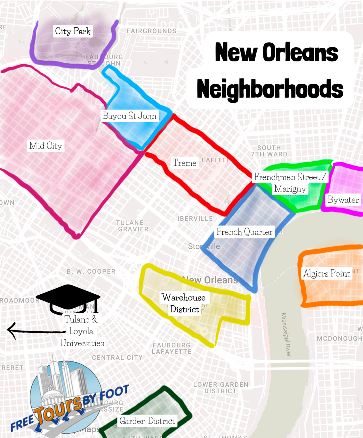 An Itinerary for Spending One Day in New Orleans