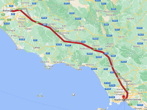 How to Take the Train From Rome to Naples