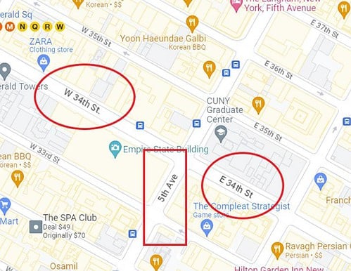 New York City Streets and Avenue Grid Explained