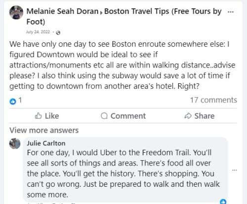 One Day in Boston Itinerary | Tours by Foot