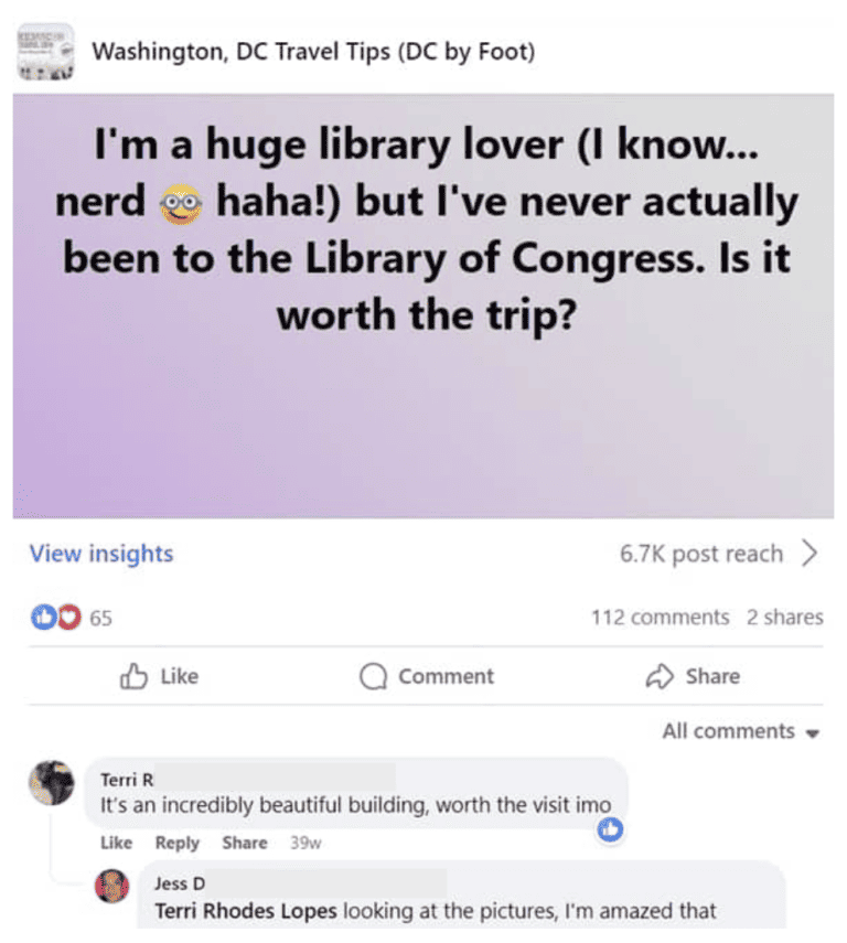 Library of Congress Tours | What Can You See and Do?