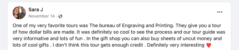 How to Tour the Bureau of Engraving and Printing | Free Tours by Foot