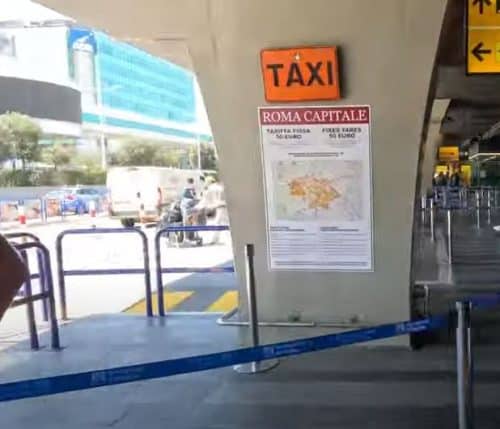 Rome Fiumicino Airport to City Centre