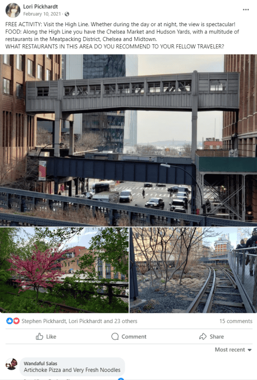 High Line Map, Entrances, and Visitor's Guide