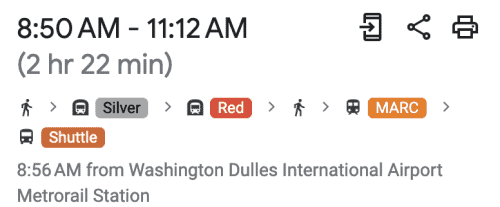 BWI Airport To and From Washington DC Union Station